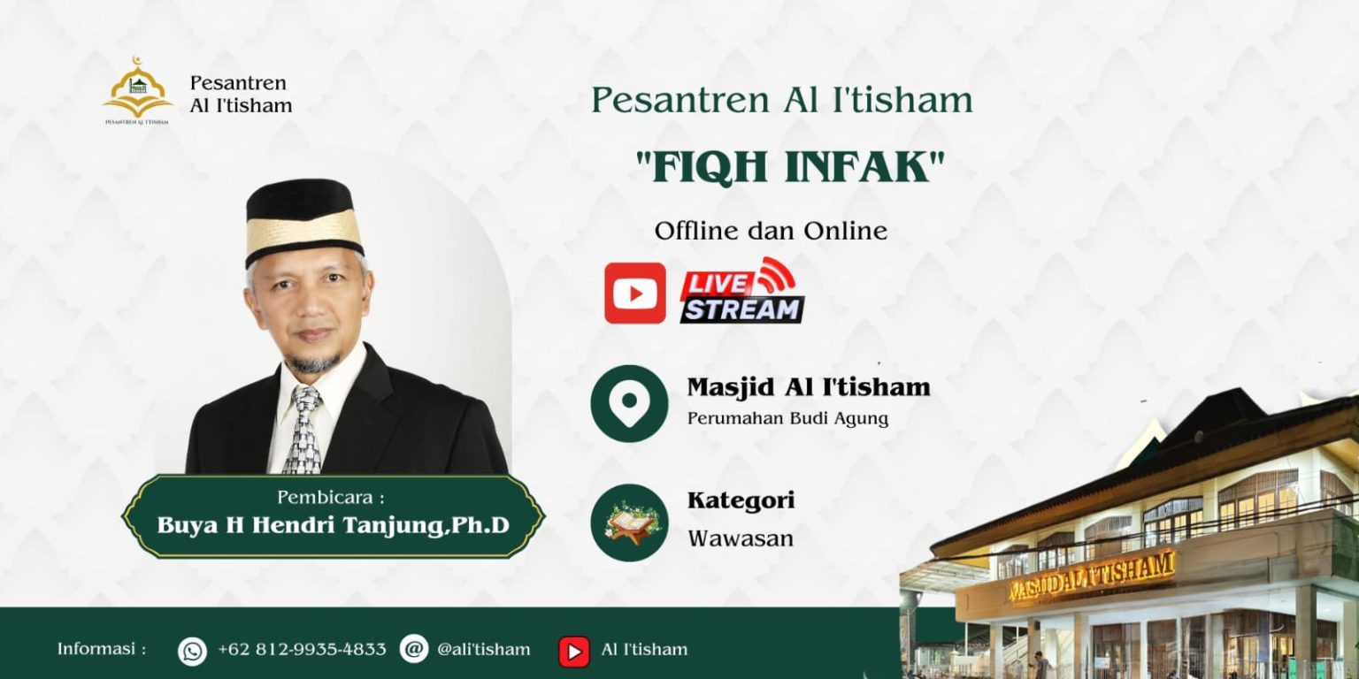 “Fiqh Infaq: Memahami Makna, Tujuan, dan Keutamaan Berbagi Harta dalam Islam” - Hendri Tanjung